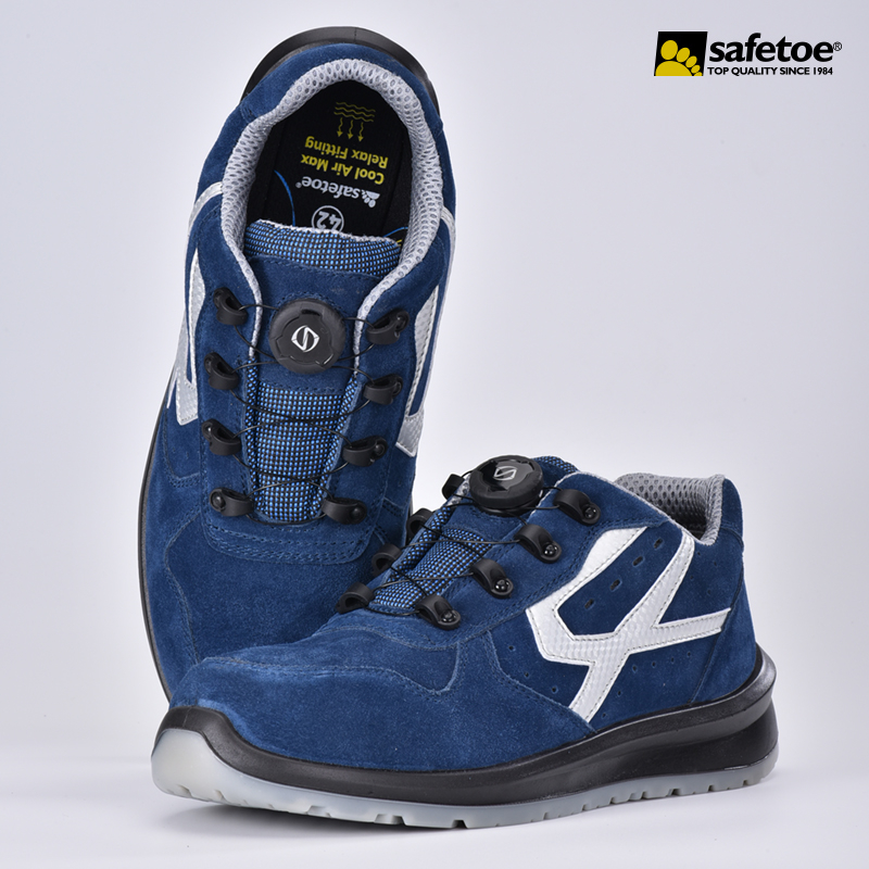Sporty Metal Free Safety Shoes with TLS Closing L-7328 from China ...